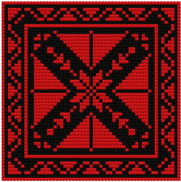 Tatreez Embroidery Sticker – Middle East Books and More