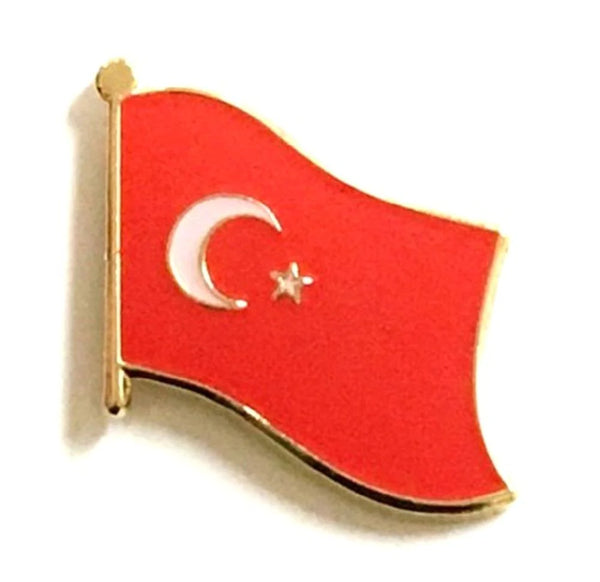 Turkey Flag Lapel Pin – Middle East Books and More