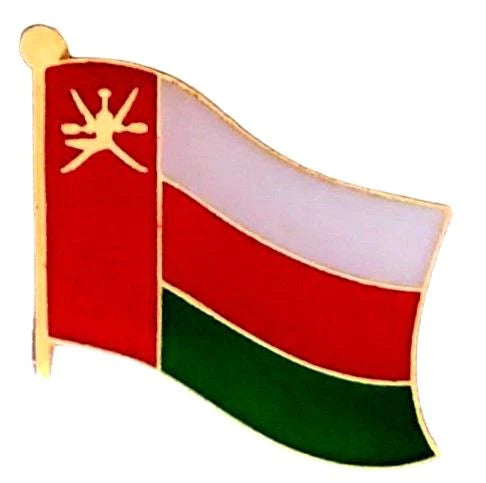 Oman Flag Lapel Pin – Middle East Books and More